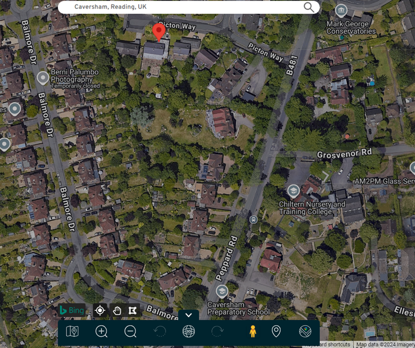 Google vs OS Map – finding infil, back garden or single/multiple plots.